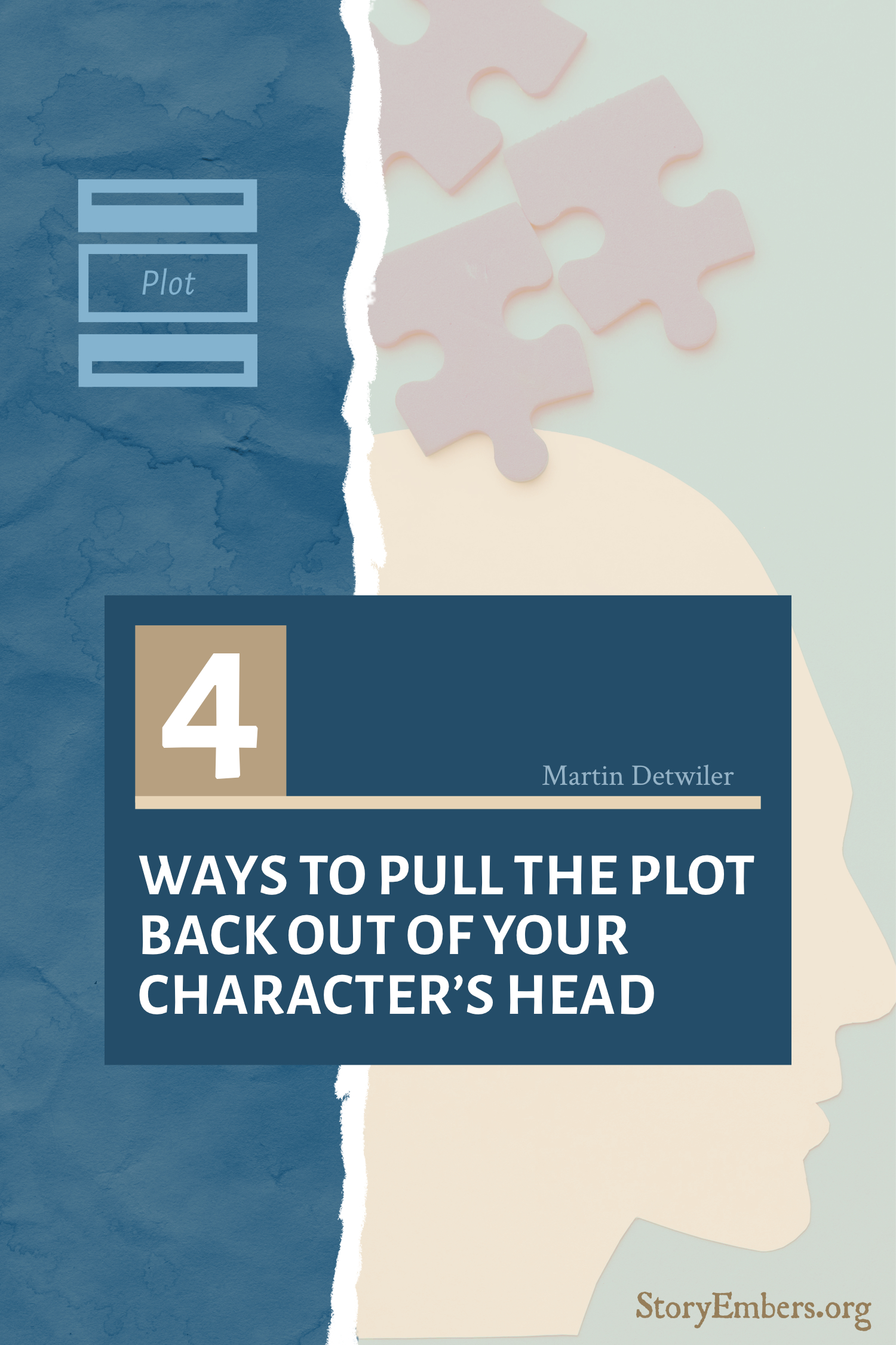 4 Ways to Pull the Plot Back Out of Your Character’s Head - Story Embers